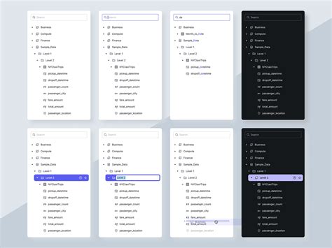 Tree Structure Interactions By Mona Li On Dribbble
