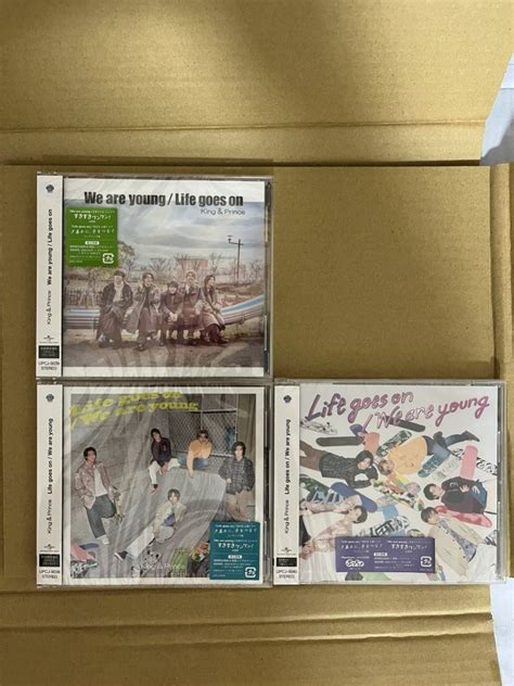 【メーカー特典あり】life Goes On We Are Young セット 初回限定盤ab通常盤初回プレスdv｜paypayフリマ
