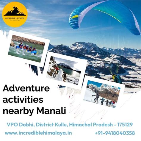 Fun Adventure Activities Nearby Manali Adventure Activities Amazing