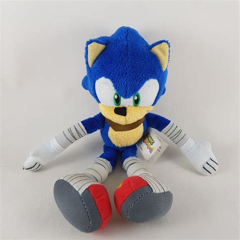 Mavin Grinning Sonic The Hedgehog Sonic Boom 8 Tomy Sega Rarer Plush