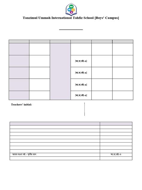 Grade 3 Orange Class Routine 2025 26 Boys 1 Pdf