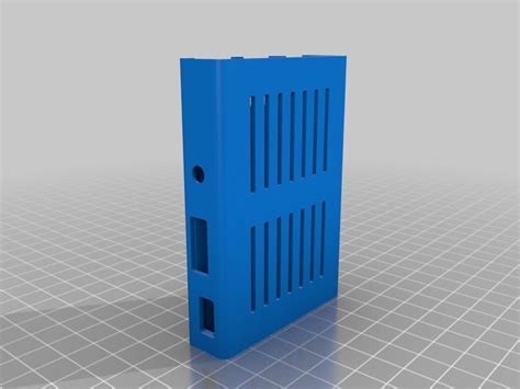 Free STL File Raspberry Pi 2B Casing Modified Version Lengthen GPIO Pin