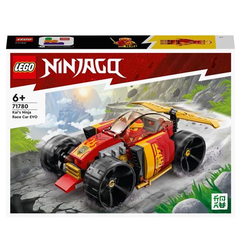 LEGO Ninjago 71780 La Voiture de Course Ninja de Kai Évolution Smyths Toys France