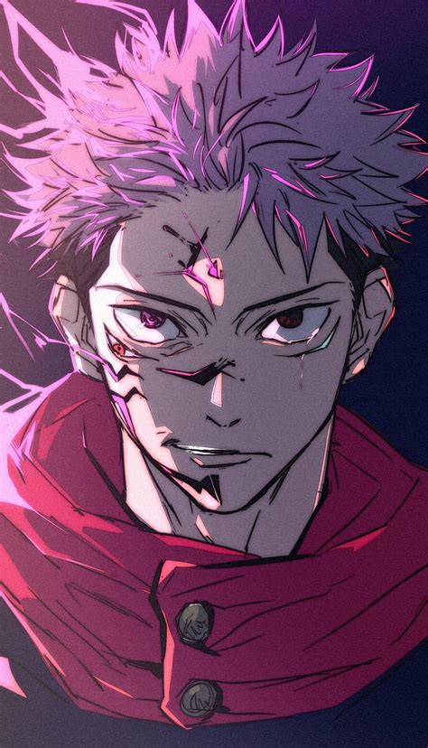 Itadori Yuuji And Ryoumen Sukuna Jujutsu Kaisen Drawn By Jozpic