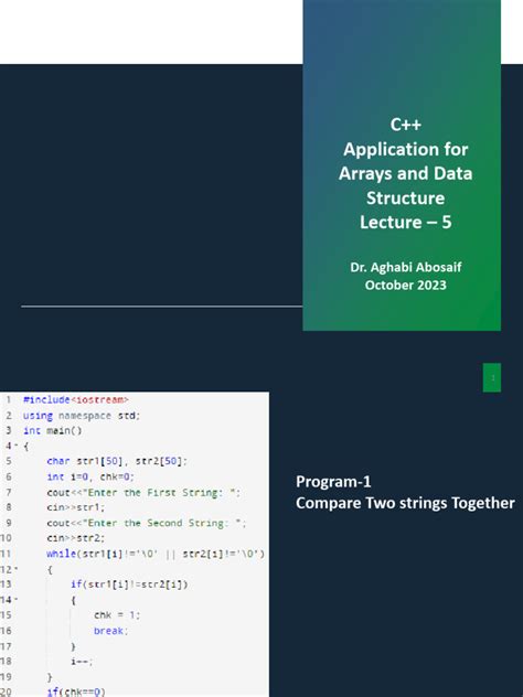 Clec5 Application For Arrays And Data Structure Pdf