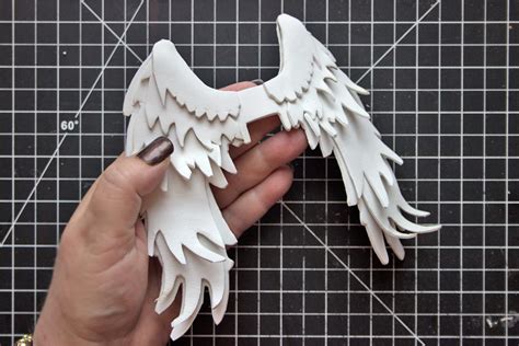 DIY Angel Wings Easy And Fun Craft Project The Graphics Fairy