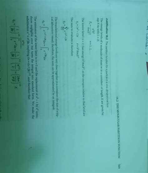 Justification 162 The Partition Function For Studyx Justification 162 The Partition Function For Studyx