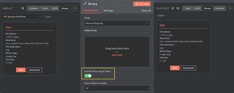 Pass Binary Data Between Workflows Questions N8n Community