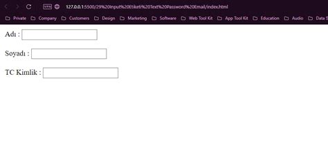 Frontend Developer Roadmap Html 5 Tutorial 35 Form Nesneleri 2