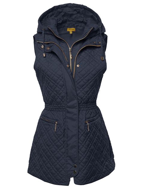 Fashionoutfit Fashionoutfit Womens Slim Fit Hooded Long Length Solid