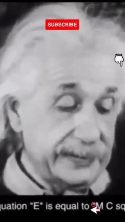 Watch As Albert Einstein Explained His Famous Equation Emc² Shorts