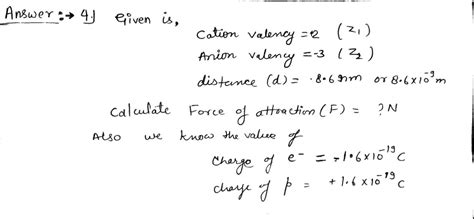 Answered Problem Atomic Bonds Calculate Bartleby