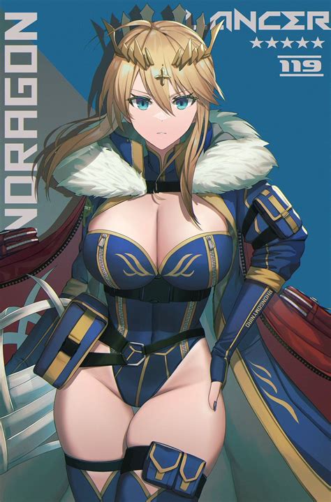 【fgo】スタイリッシュ近未来服なアルトリア・ペンドラゴンランサー