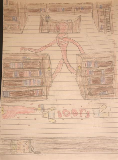 Got Bored So I Drew Figure Rdoorsroblox