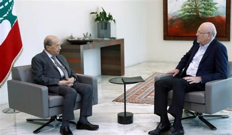 هنا لبنان لقاء جديد مرتقب بين عون وميقاتي فما مصير الحكومة؟