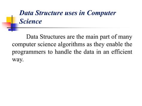 Introduction To Data Structure And Algorithm Ppt