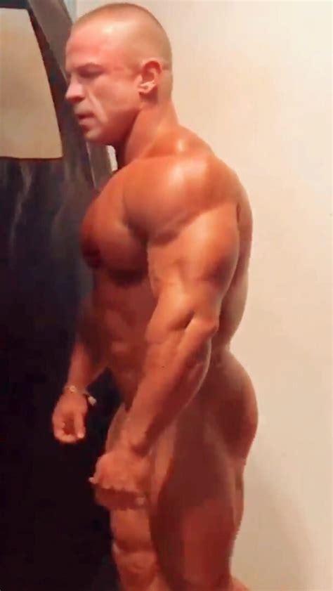 Jacked Up Fireplug In Slomo Muscleporn Mode