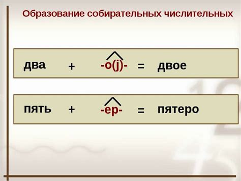Собирательные числительные презентация онлайн