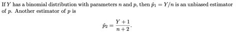 Solved If Y Has A Binomial Distribution With Parameters N Chegg