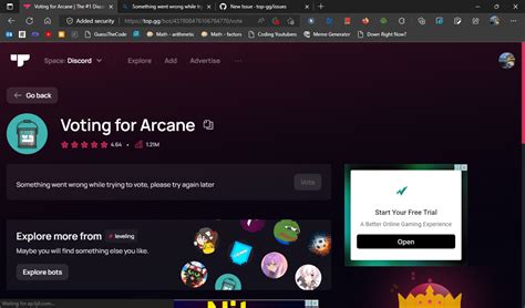 Can T Vote Issue 897 Top Gg Issues GitHub