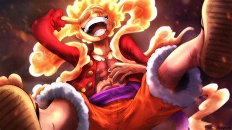 Luffy Gear Five Sun God Nika Nada Tallie