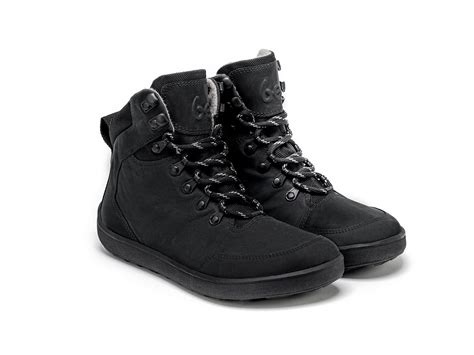 Winter Barefoot Boots Be Lenka Ranger All Black Be Lenka