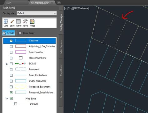 Editing Autocad Map Civil D Feature Data Object Fdo Layer Displays