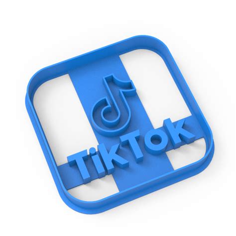 Download Free Stl File Tik Tok Cookie Cutter • 3d Printable Design ・ Cults