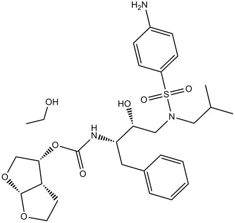Darunavir Ethanolate Hiv Protease Inhibitor Apexbio