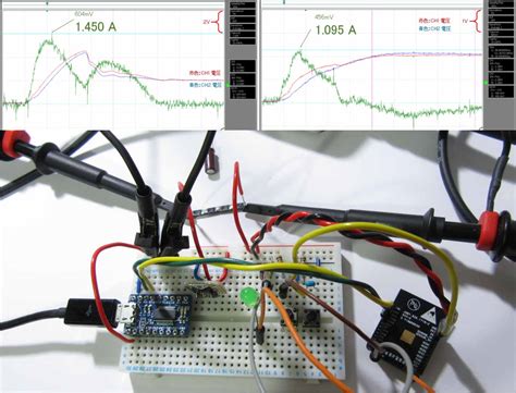 Esp Wroom 32 Esp32 の消費電流を電流プローブ無しで測定してみました Mgo Tec電子工作