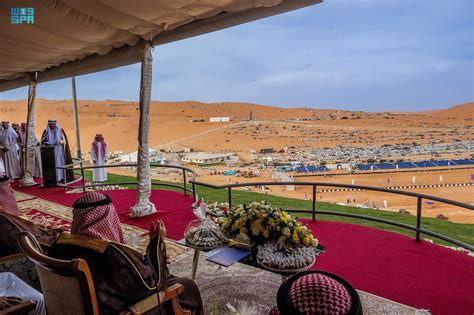 رياضي سمو أمير القصيم يزور مهرجان واحة المانعية ويؤكد أن البنية