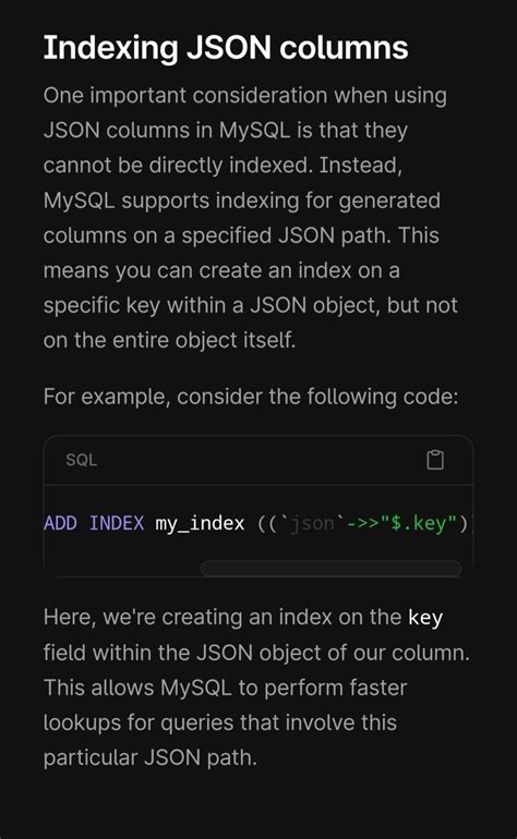 Indexing Json Columns Khalid Naseer