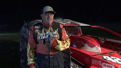 Pat Ward Talks About His Modified Win At Land Of Legends Raceway Jun 6