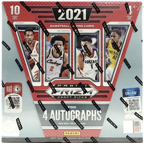 2021 22 Panini Prizm Draft Picks Basketball Hobby Box In 2022 Hobby