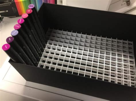 How To Diy A Marker Storage Box Try It Like It Create It