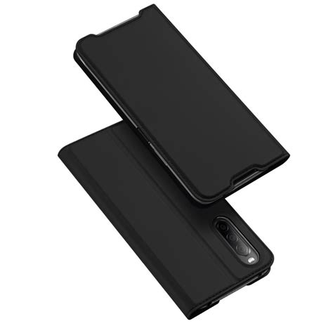 Dux Ducis Skin Pro Series Flip deksel Sony Xperia IV svart Mobildeksel no Kjøp billig deksel