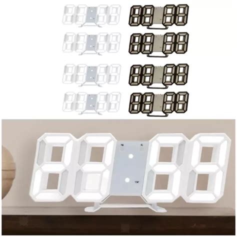 RÉVEIL NUMÉRIQUE DE bureau LED D petite horloge murale pour chevet EUR PicClick FR