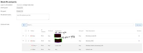 Solved Mx Block Intervlan Traffic The Meraki Community