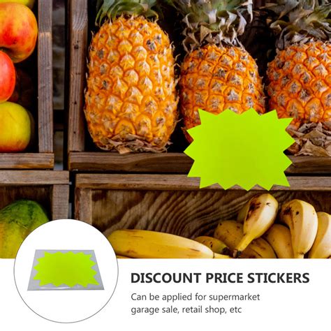 Label Sticker Discount Price Stickers Supermarket Decal Adhesive