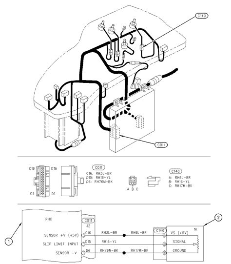 Challenger 35 Challenger 45 And Challenger 55 Agricultural Tractors Electronic Systems Caterpillar
