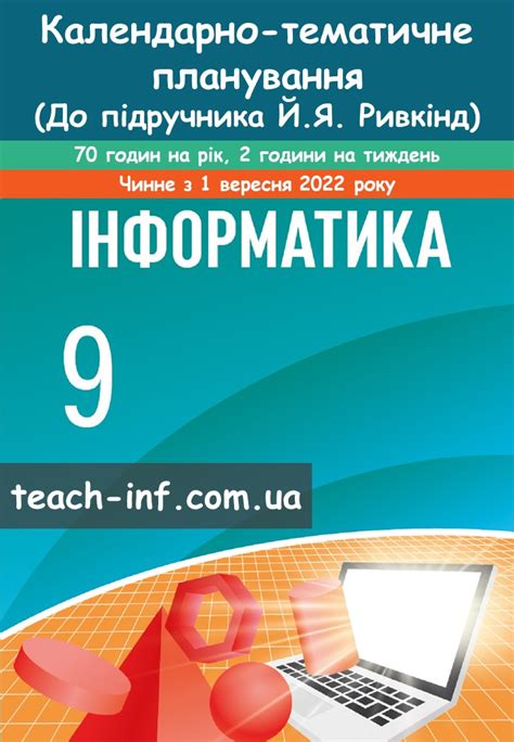 9 клас Календарні плани Каталог файлів Вивчаємо інформатику