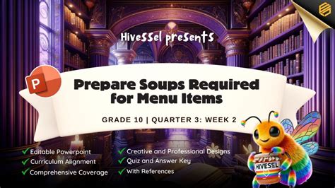 Tle 10 Quarter 3 Lesson 2 Cookery Deped Hivessel