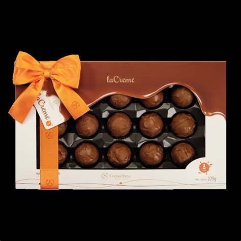 Cacau Show Caixa Presente Lacreme 225g Shopee Brasil