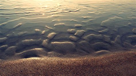 Wet Beach Sand Wallpaper Other Wallpaper Better