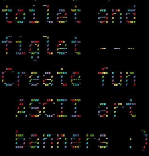 Create ASCII Art Text Banners In GNU Linux Console And Terminal With