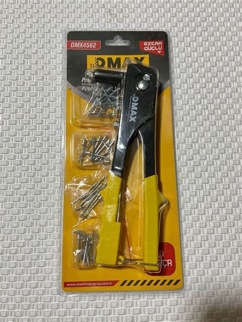 Perçin Tabancası 40 Perçin Hediyeli Extra Güçlü