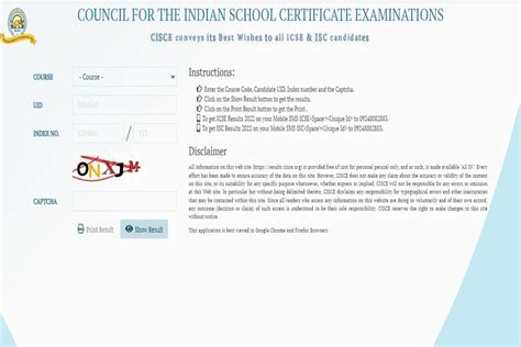 Isc Class 12th Result 2022 Declared Check Pass Percentage Direct Link