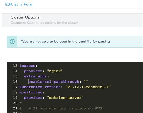 Add Ui Support For Ssl Passthrough · Issue 16149 · Rancherrancher