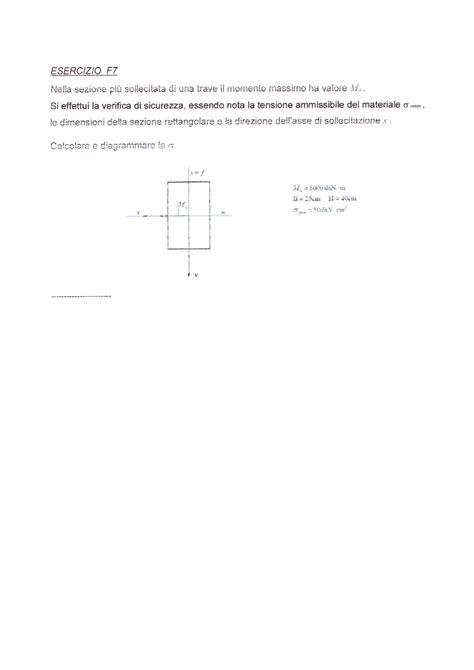Elaborato F7 Scenza Delle Costruzioni Docsity