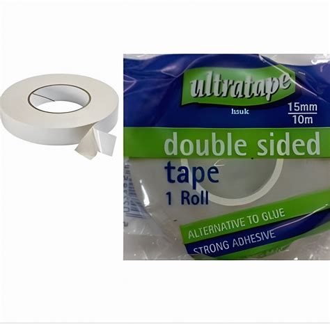 Double Sided Sticky Tape 15mm X 10m The Fabric Counter